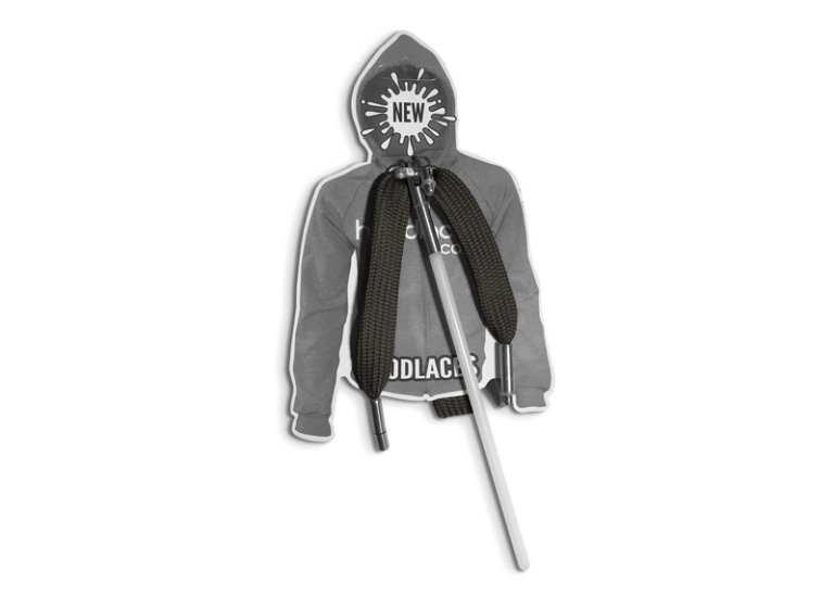 Black Hoodie Strings